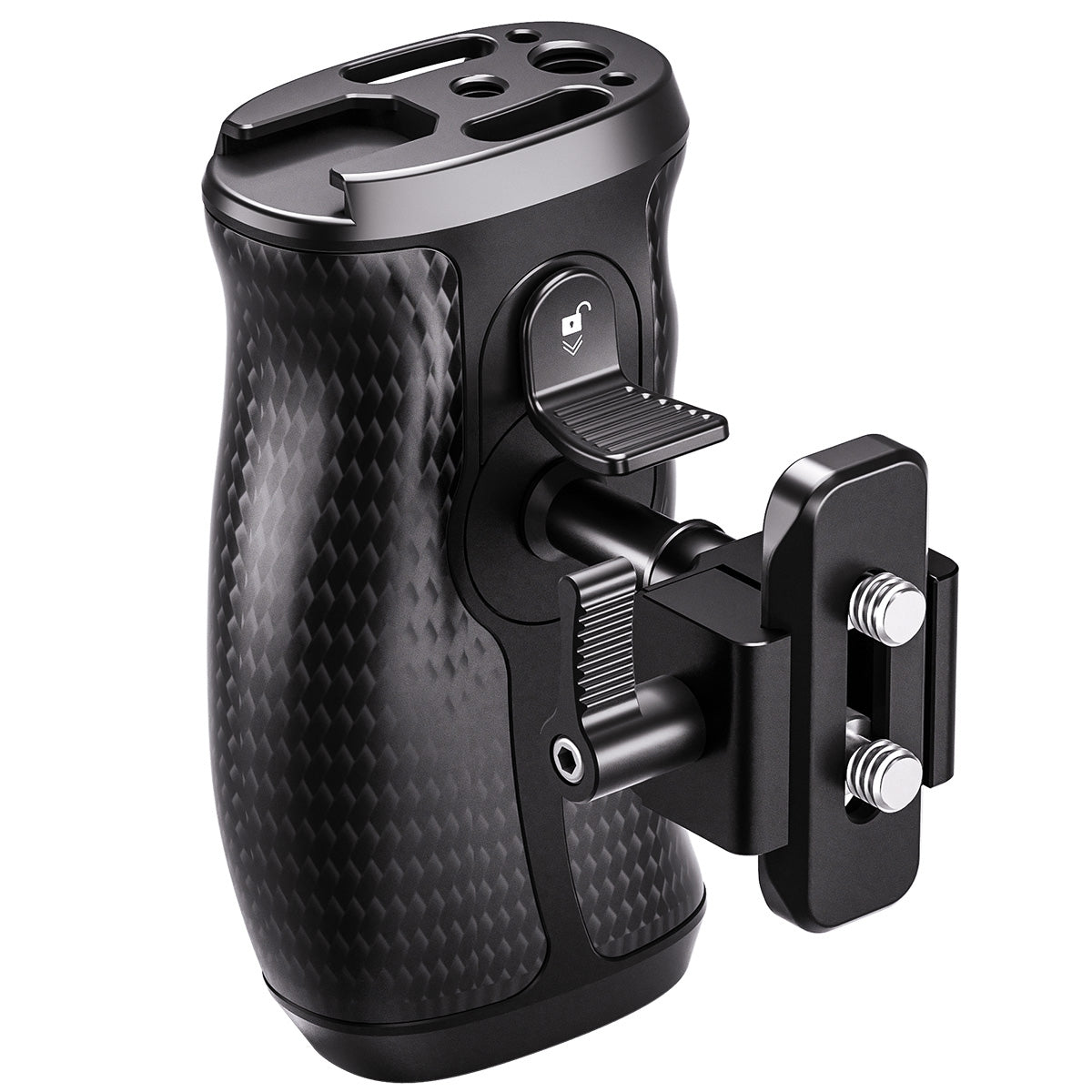 Leofoto CH-5L & CH-5R Carbon Fiber side handle with rail – Landscapegear
