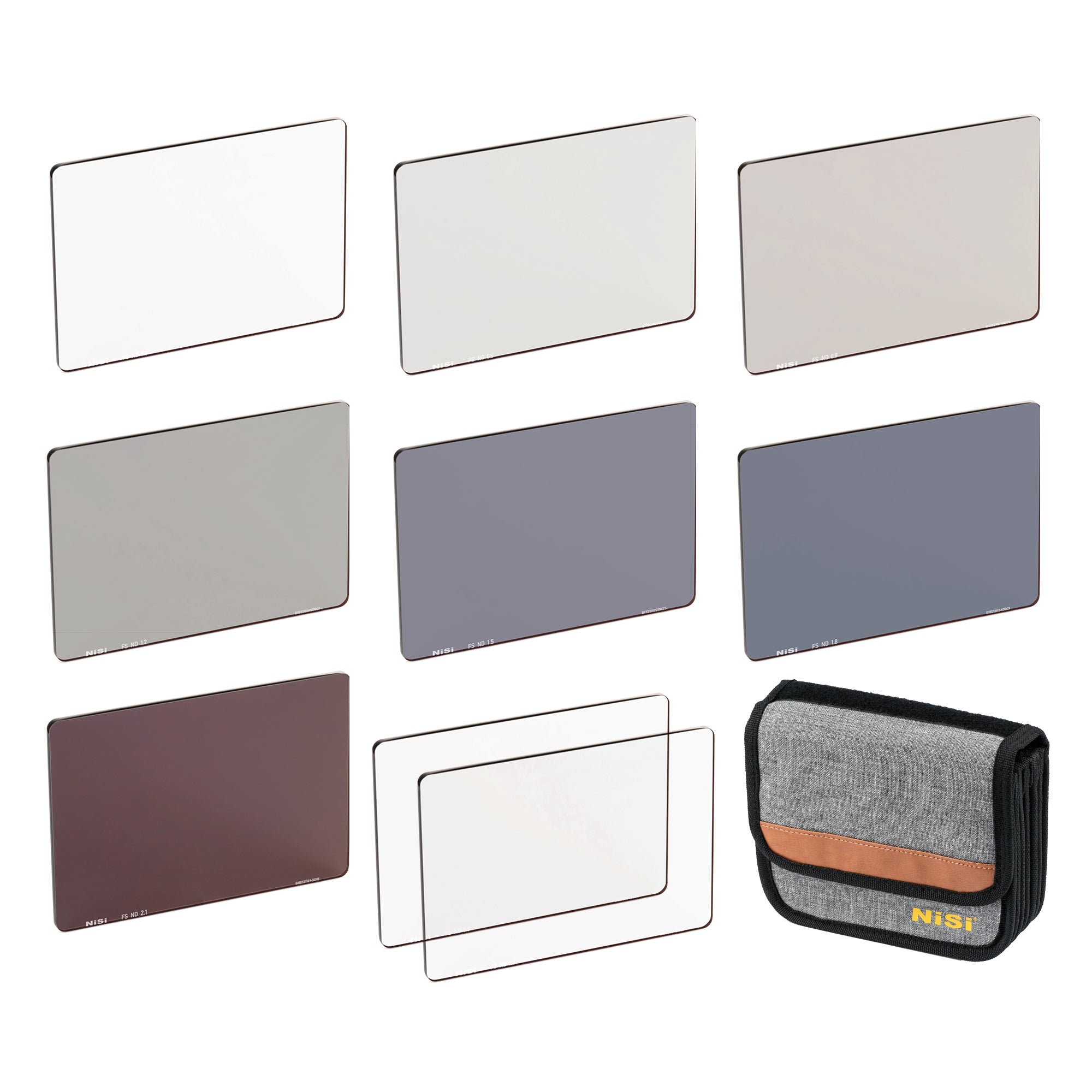 NiSi Cinema 4x5.65" Nano FS ND Filters Set of 7 + FREE Pure Clear, TC ...